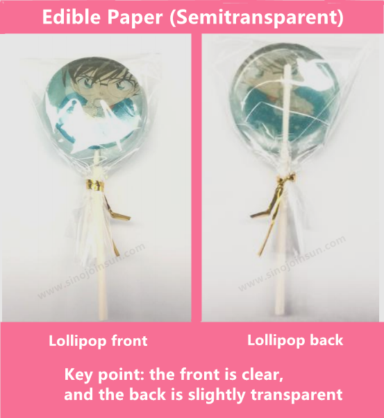 How to Choose the Suitable Edible Paper to Decorate Lollipop or Cookie ...