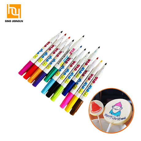 12 Color Edible Markers | Food Markers - Buy Edible Markers, 12 colors ...