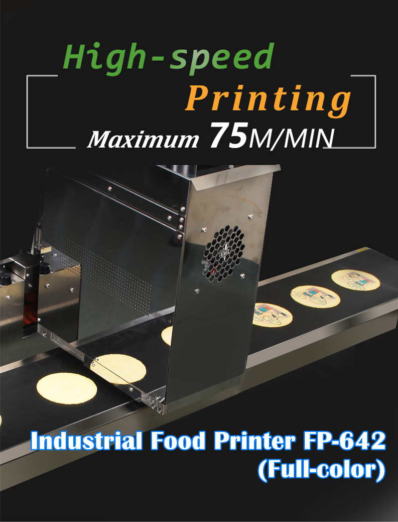 Cookies Edilble Printer | High-speed Industrial Food Printer for ...