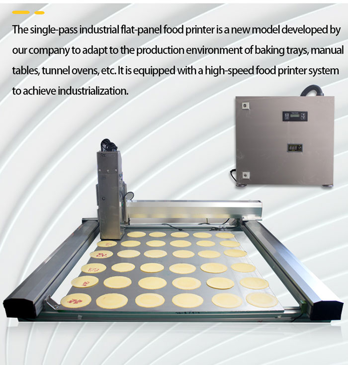 Single-pass Industrial Flatbed Food Printer (Wide-Format) - Buy Flatbed ...