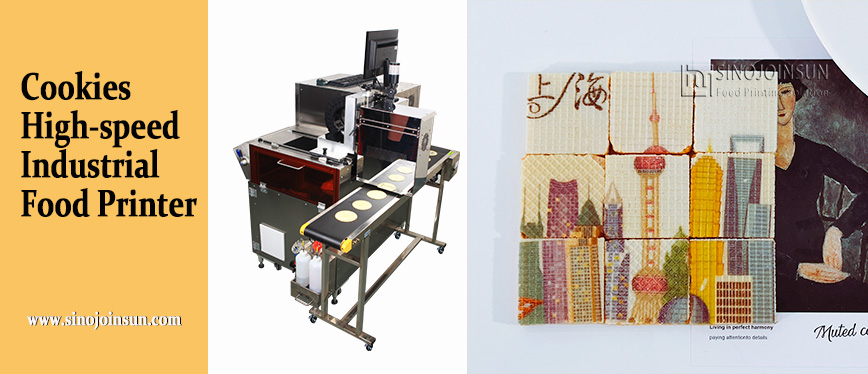 Cookies Edilble Printer | High-speed Industrial Food Printer for ...